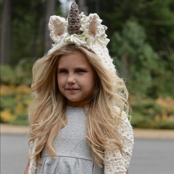 Accessories | Girls Unicorn Hatscarf | Poshmark